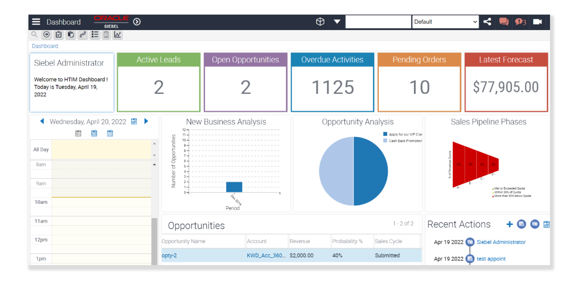 Oracle Siebel | ERA Consulting Services | Oracle CEI Partner